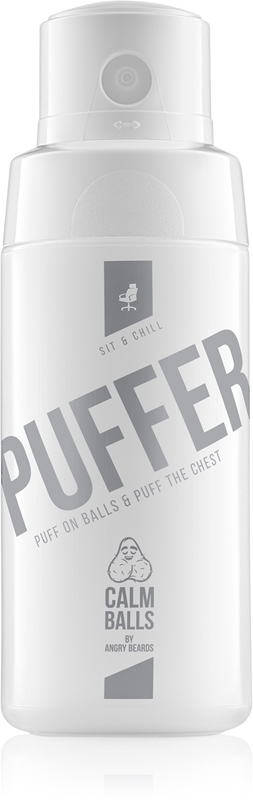 Angry Beards Puffer Sit & Chill cleansing powder for intimate areas ...