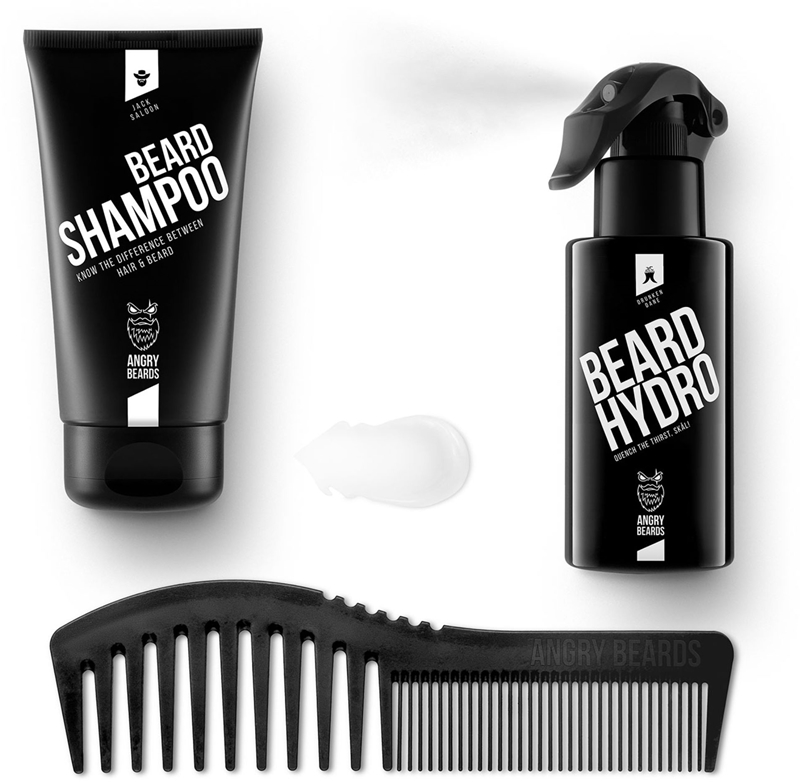 Angry Beards Minimalist Grooming Set комплект за брадата | notino.bg