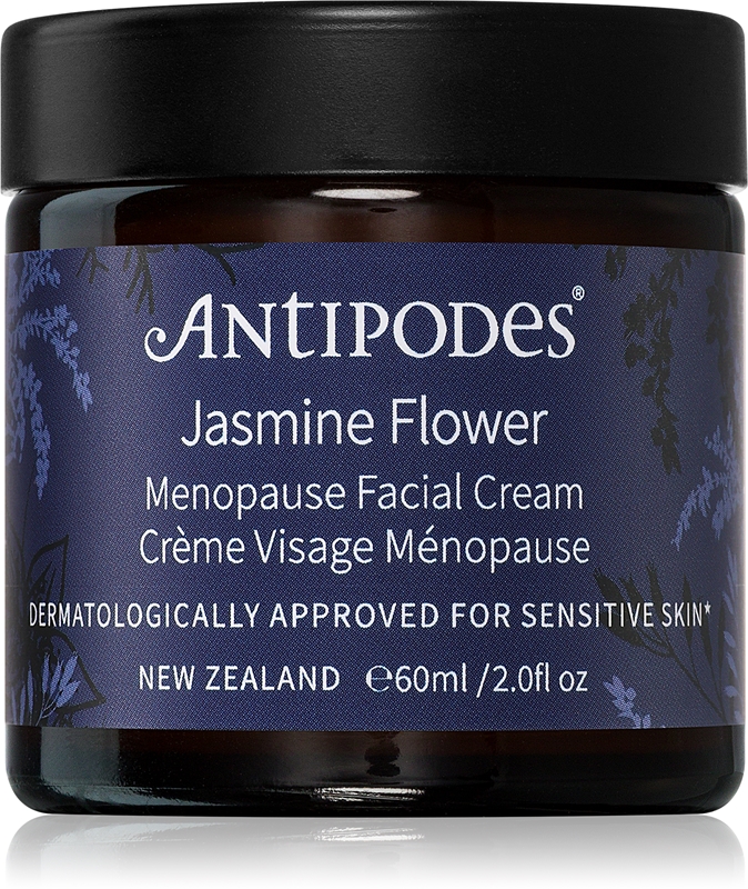 Antipodes Jasmine Flower Menopause Facial Cream lehký zklidňující krém ...