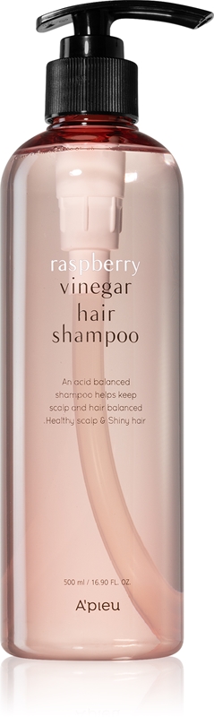 A’pieu Raspberry Vinegar Moisturizing Shampoo for oily and irritated ...