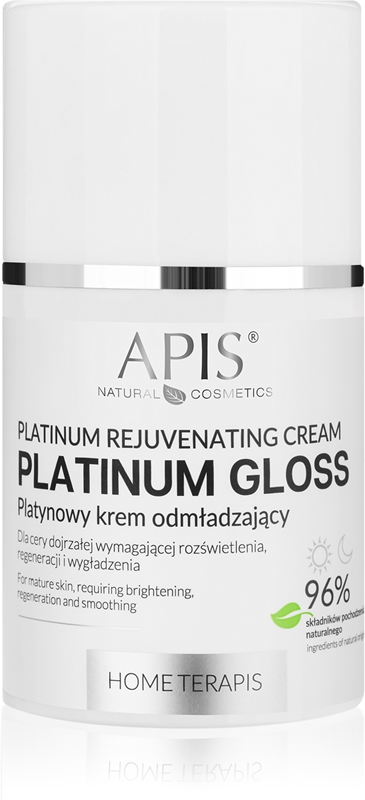Apis Natural Cosmetics Platinum Gloss Smoothing Anti-Wrinkle Cream for ...