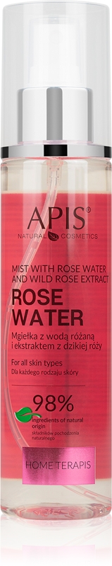 Apis Natural Cosmetics Rose Water мъгла за лице с розова вода | notino.bg