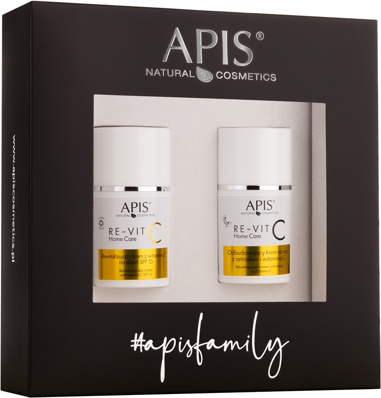 Apis Natural Cosmetics Re-Vit C Home Care Gift Set (to brighten and ...