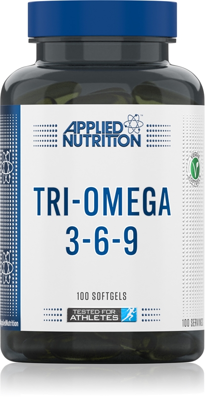 Applied Nutrition Tri-Omega 3-6-9 Kapseln mit essenziellen Fettsäuren ...