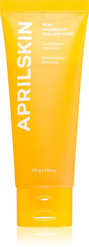 APRILSKIN Real Calendula Peel Off Pack Deep Cleansing Mask for radiance ...