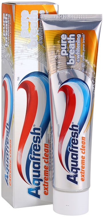Aquafresh Extreme Clean Whitening Toothpaste For Fresh Breath | notino ...