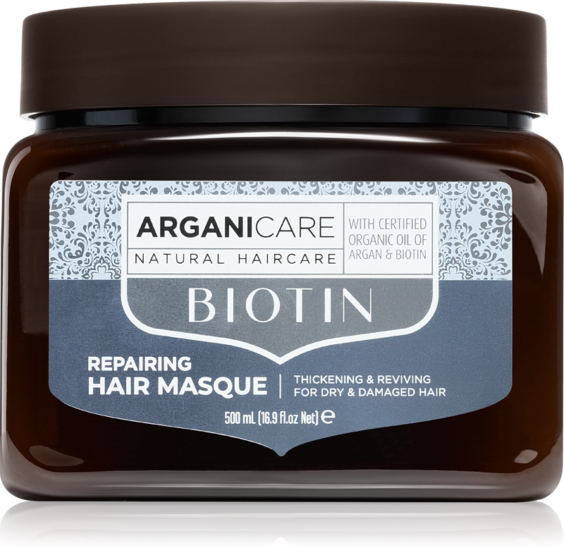 Arganicare Biotin Repairing Hair Masque Deep Strengthening Hair Mask ...