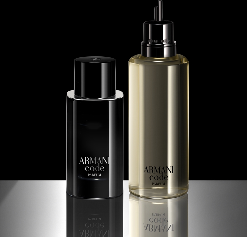 Armani Code Parfum profumo ricarica per uomo | notino.it