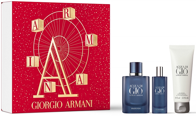 Armani Acqua di Giò Profondo Geschenkset X. für Herren | Notino