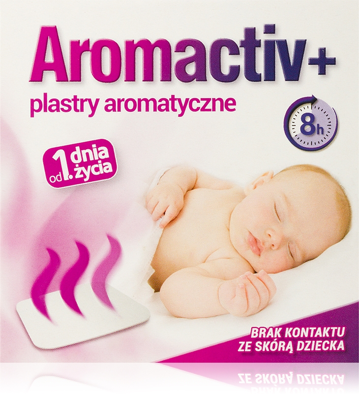Aromactiv+ Plastry aromatyczne plåster med lugnande egenskaper | notino.se