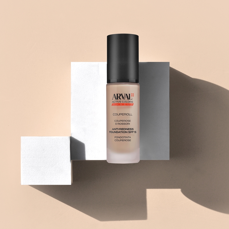 Arval Couperoll Anti-redness foundation SPF15 krycí make-up SPF 15 ...