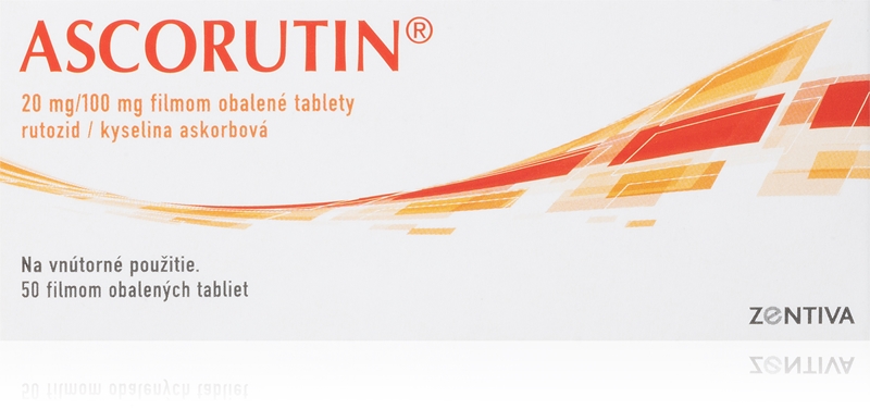 ASCORUTIN ASCORUTIN 20mg/100mg filmom obalené tablety na liečbu ...