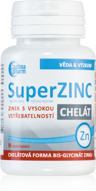 Astina SuperZINC chelát tablety pro posílení imunity | notino.cz