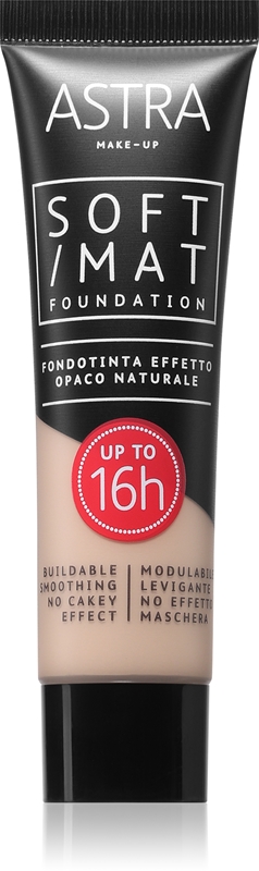 Astra Make-up Soft Mat Foundation Lightweight Foundation | notino.ie