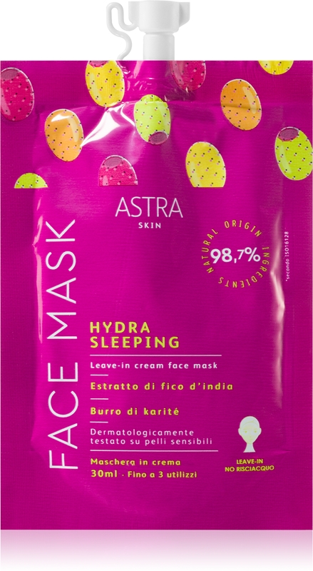 Astra Make-up Skin Night Face Mask with nourishing and moisturising ...