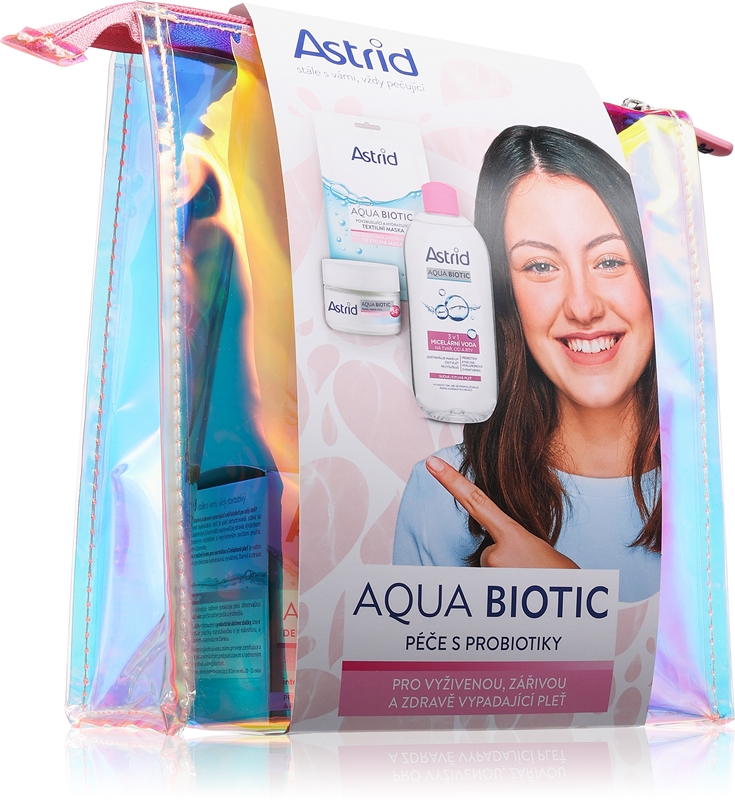 Astrid Aqua Biotic Set Gift Set for sensitive skin | notino.ie