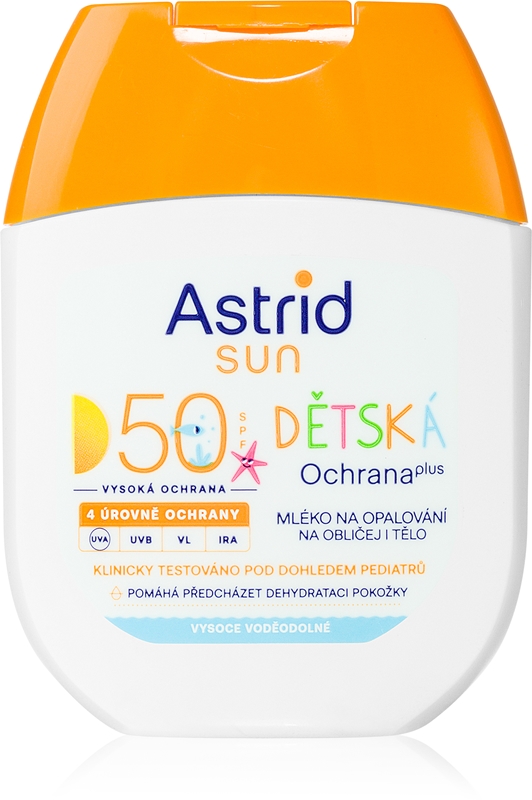 Astrid Sun Kinder Zonnebrandmelk SPF 50 | notino.nl