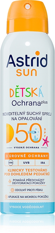 Astrid Sun Invisible Sun Spray for children | notino.ie