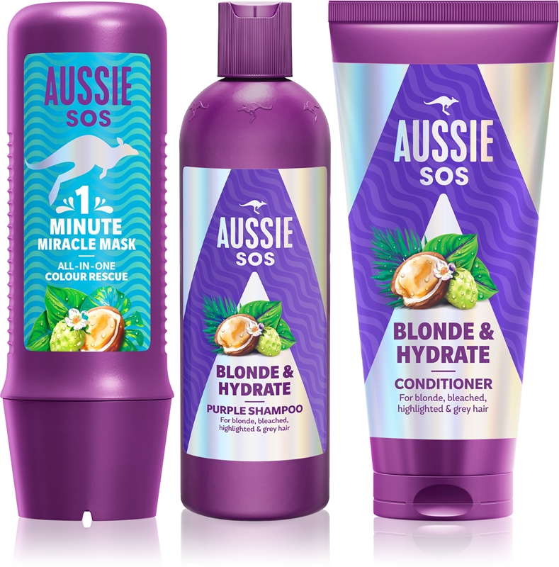 Aussie SOS Blonde & Hydrate ensemble pour cheveux blonds | notino.be