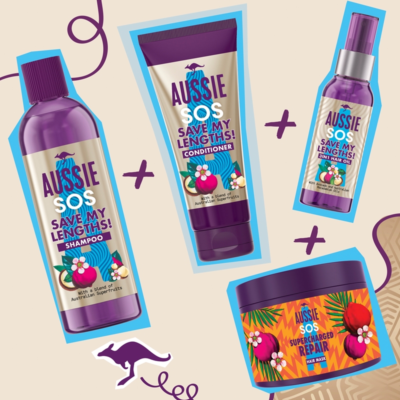 Aussie SOS Supercharged Repair hair mask | notino.co.uk