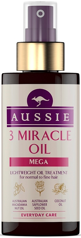 Aussie Mega olejek do normalnych lub delikatnych włosów