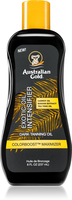 Australian Gold Exotic Intensifier Nourishing Oil for beautiful tan and ...