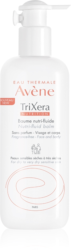 Avène TriXera Nutrition intense nourishing fluid balm for face and body ...