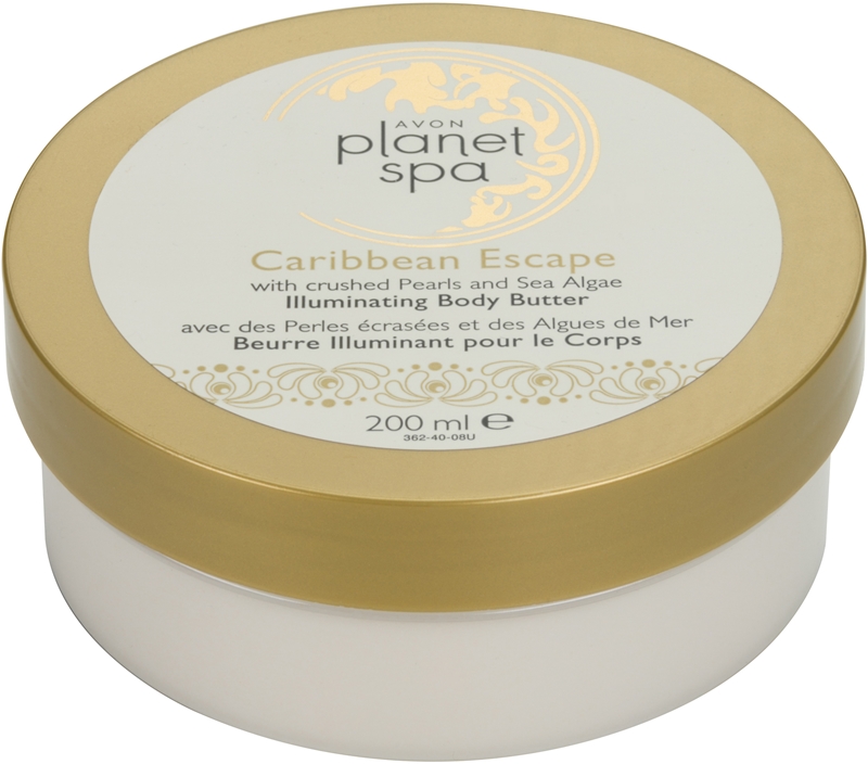 Avon Planet Spa Caribbean Escape Creme corporal com extratos de pérolas ...