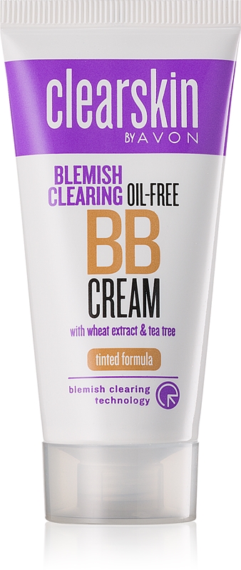 Avon Clearskin Blemish Clearing creme hidratante com cor para pele ...