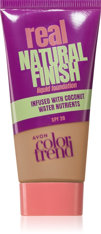 Avon ColorTrend Real Natural Finish matificante leve de maquilhagem SPF ...