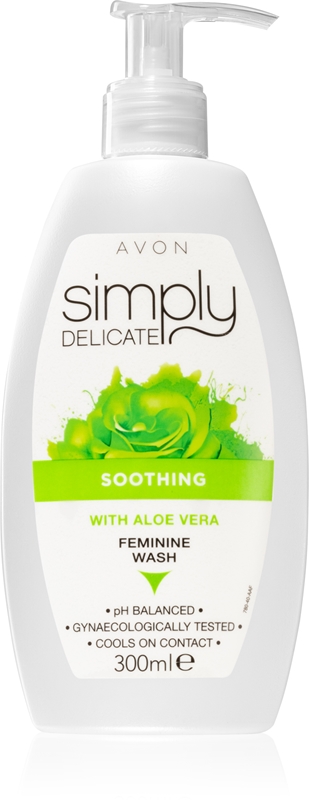 Avon Simply Delicate Soothing Soothing Intimate Wash with aloe vera ...