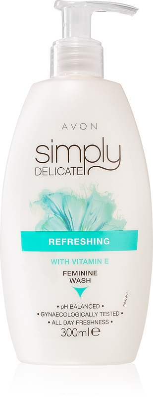 Avon Simply Delicate Refreshing osviežujúci gél na intímnu hygienu ...