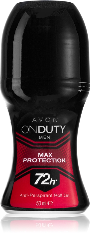 Avon OnDuty Max Protection Antiperspirant Roll-On 72h | notino.ie