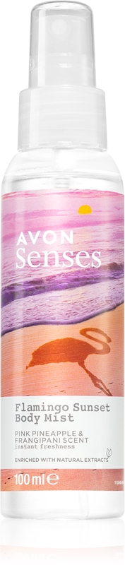 Avon Senses Flamingo Sunset spray corporal refrescante | notino.es