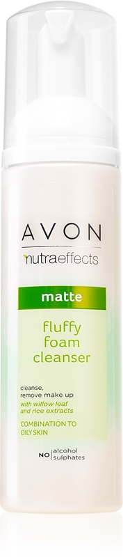 Avon Nutra Effects Matte Cleansing Foam for combination to oily skin ...