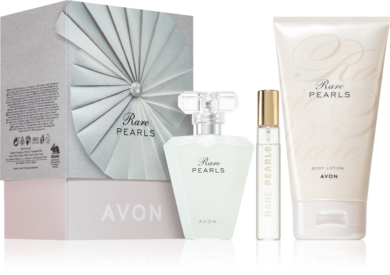 Avon Rare Pearls новорічний подарунковий набір для жінок Великий ...