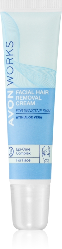 Avon Works Aloe Vera крем для депіляції для обличчя | notino.ua ...