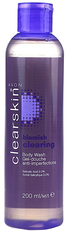 Avon Clearskin Blemish Clearing gel de duche antiacne | notino.pt