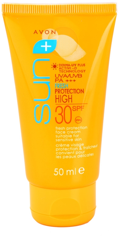 Avon Sun creme bronzeador refrescante SPF 30 | notino.pt