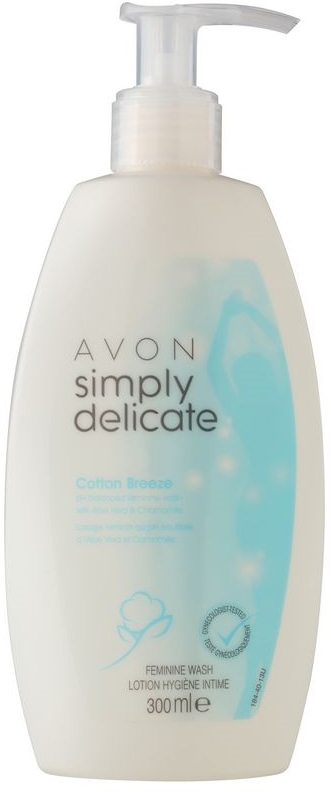 Avon Simply Delicate gel de duche para higiene íntima | notino.pt
