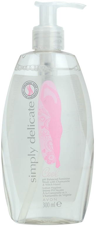 Avon Simply Delicate beruhigende Emulsion für die intime Hygiene ...