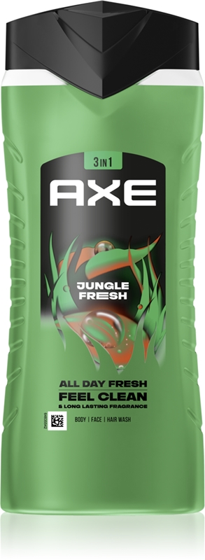Axe Jungle Fresh Douchegel voor Gezicht, Lichaam en Haar | notino.nl