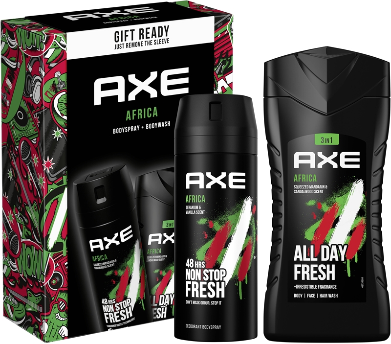 Axe Africa coffret cadeau corps pour homme | notino.be
