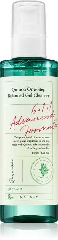 AXIS-Y 6+1+1 Advanced Formula Quinoa One-Step Balanced Gel Cleanser Gel ...