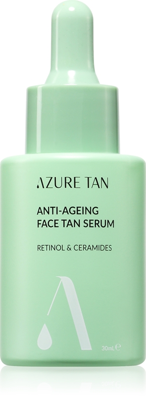 Azure Tan Anti-Ageing self-tanning face serum with anti-ageing effect ...