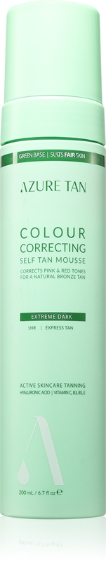 Azure Tan Green Base Self-Tanning Mousse for the body | notino.ie
