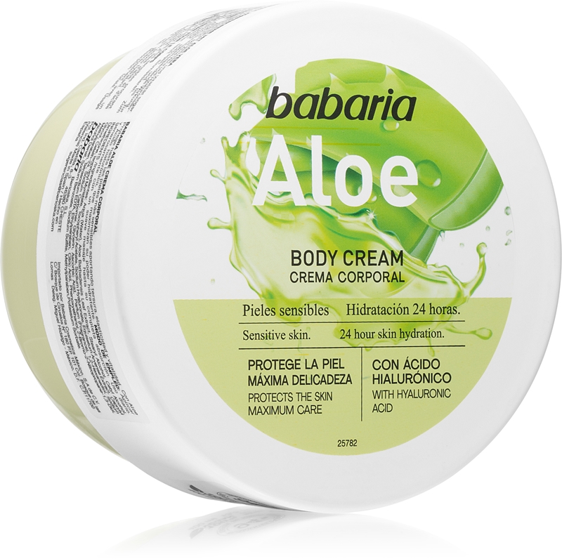 Babaria Aloe Vera Moisturizing Body Cream for sensitive skin | notino.ie