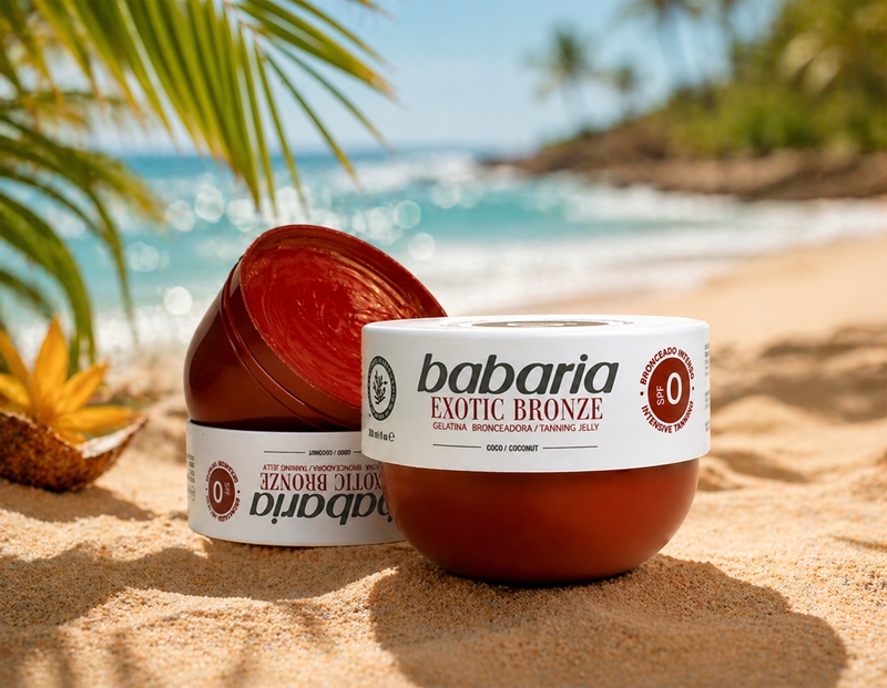 Babaria Tanning Jelly Exotic Bronze body gel for a deep tan | notino.co.uk