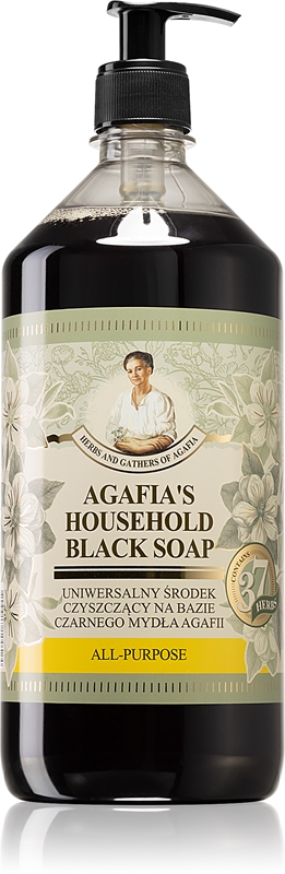 Babushka Agafia Agafia's Household Black Soap Universālas šķidrās ...