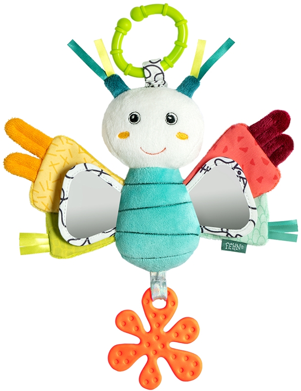 BABY FEHN DoBabyDoo Activity Butterfly activity toy with teether ...